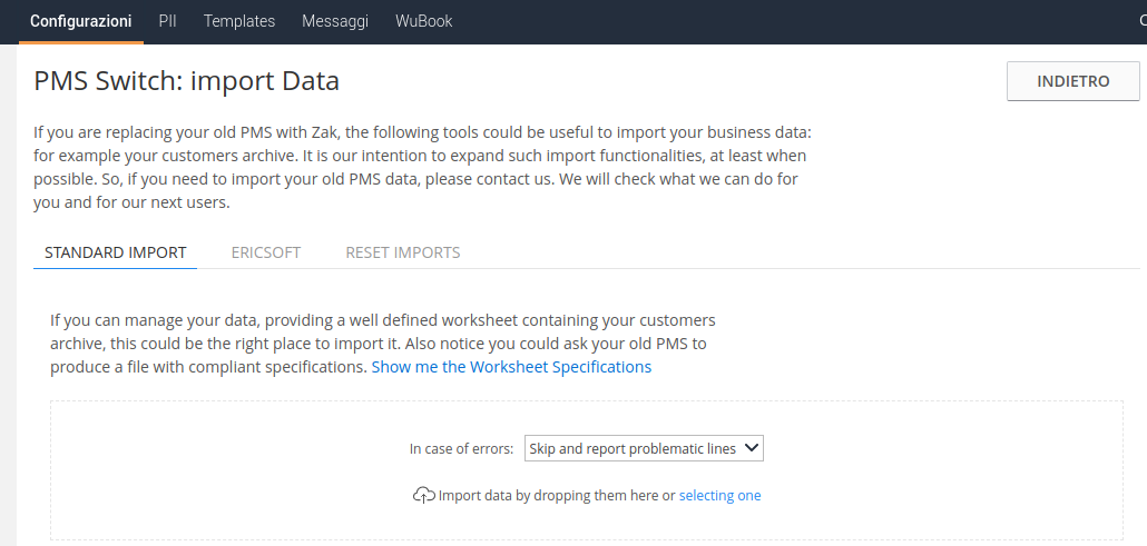 Voucher e PMS Switch - Il blog di WuBook ZAK PMS Improvements