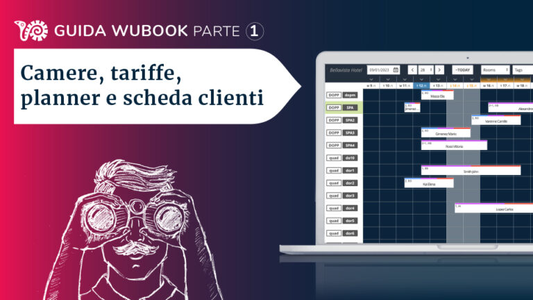Impostare camere, tariffe e planner: la guida di WuBook